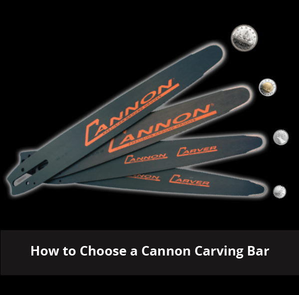 8" Cannon Carving Bars – Saw Nuts